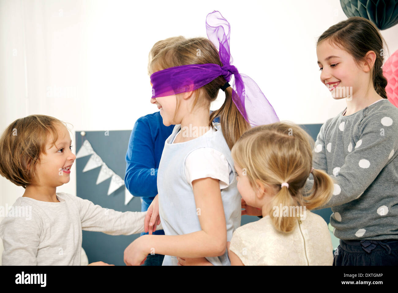 Blind children playing hi-res stock photography and images - Alamy