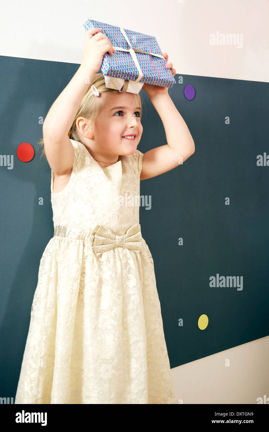 Girl on birthday party having fun, Munich, Bavaria, Germany Stock Photo ...