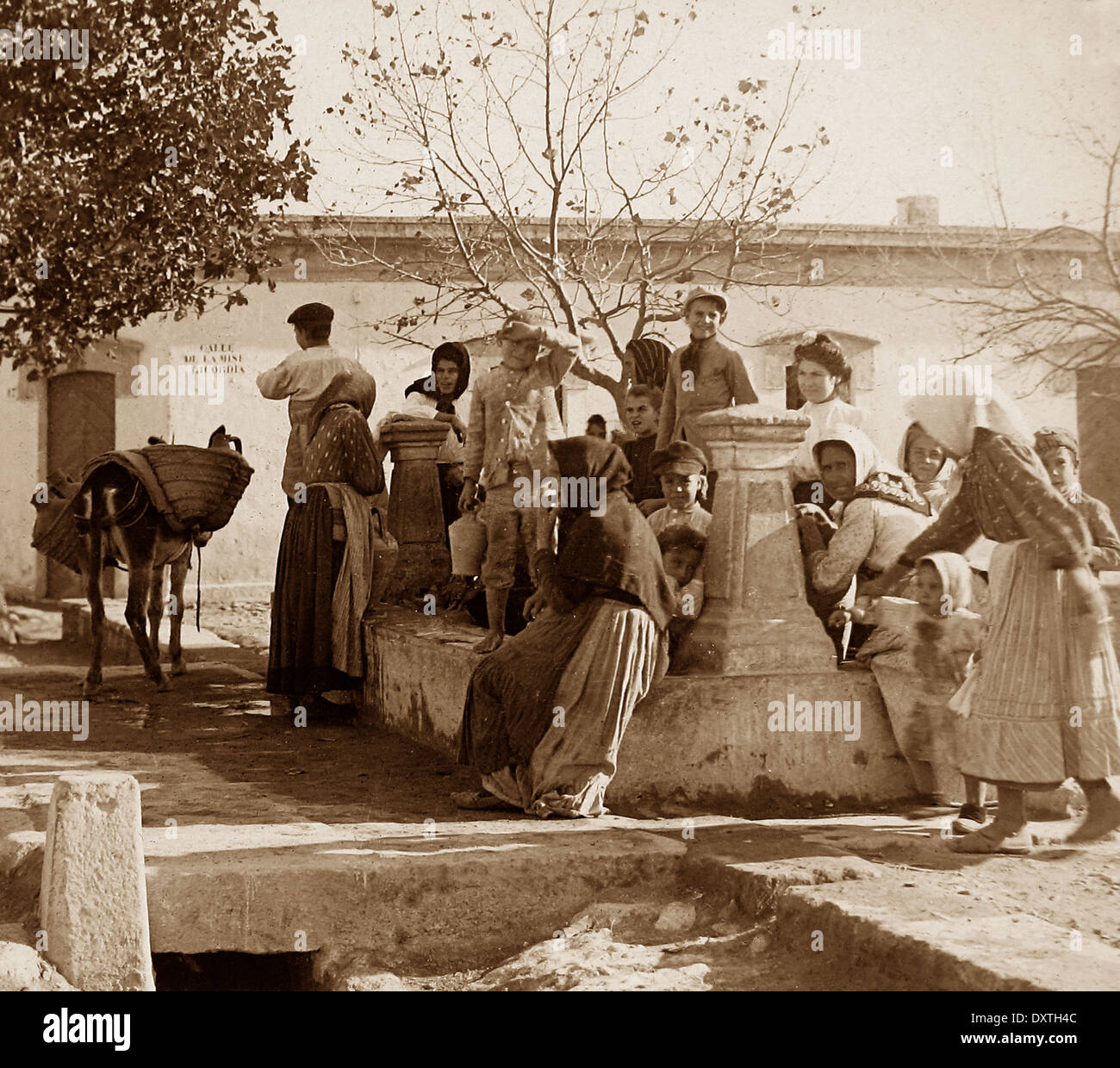 Almeria Spain early 1900s Stock Photo - Alamy