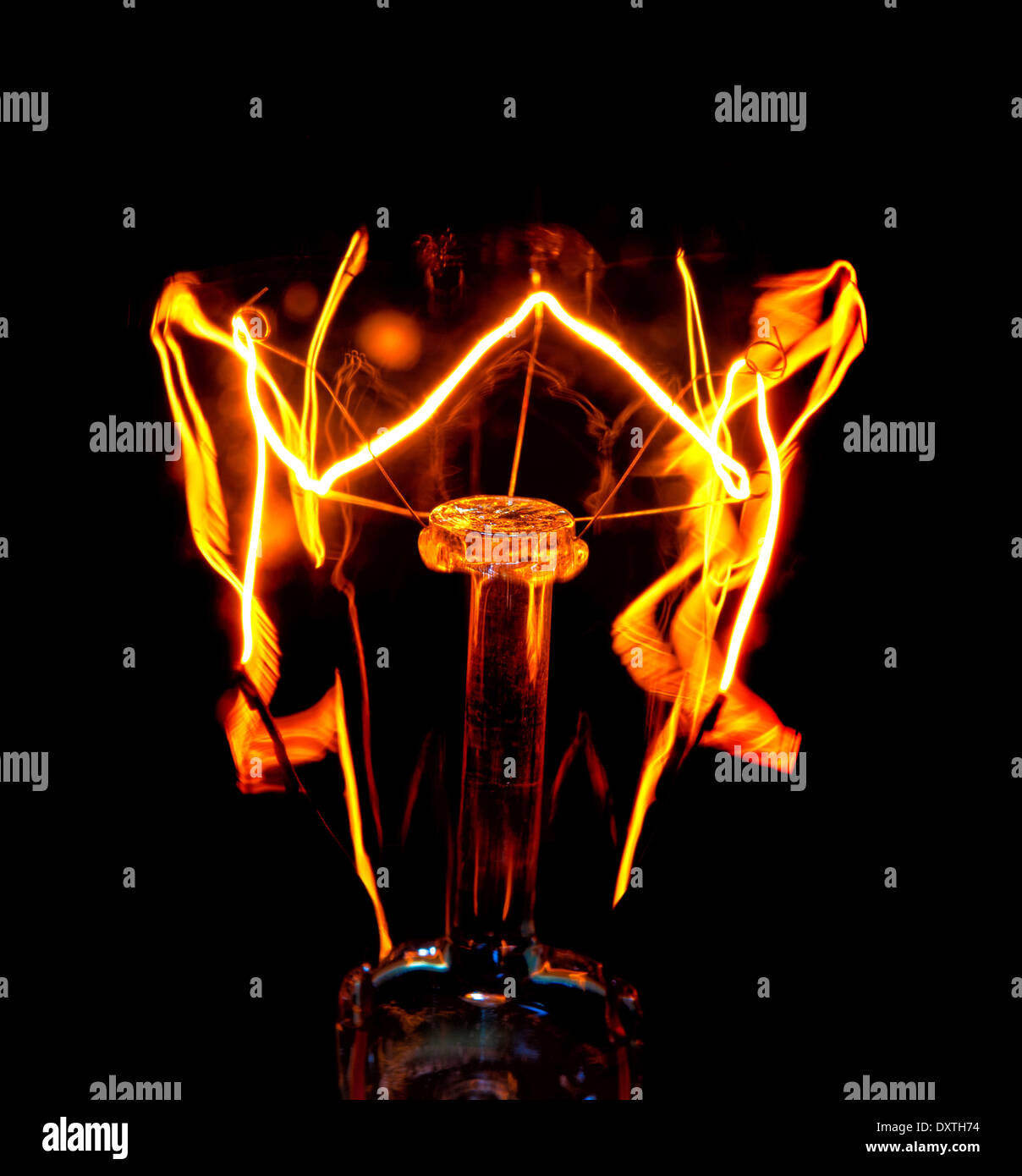 close up image of electric bulb Stock Photo - Alamy