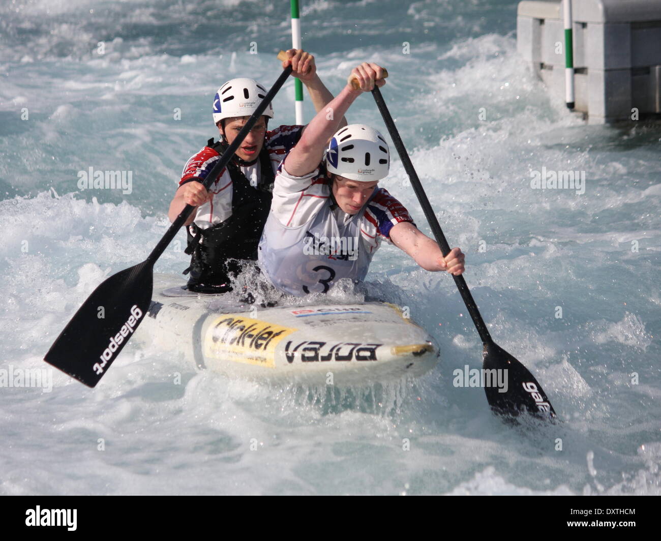 London, UK . 29th Mar, 2014. Day 2 - HOUSTON Andrew/BROWN Michael ...