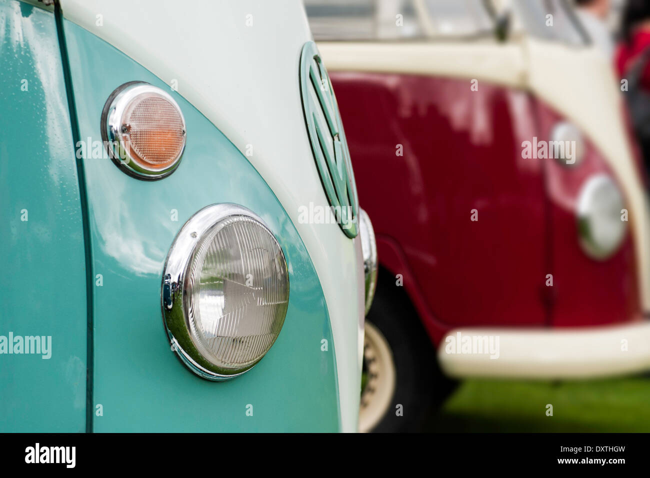 Classic german vans and campers hi-res stock photography and images - Alamy