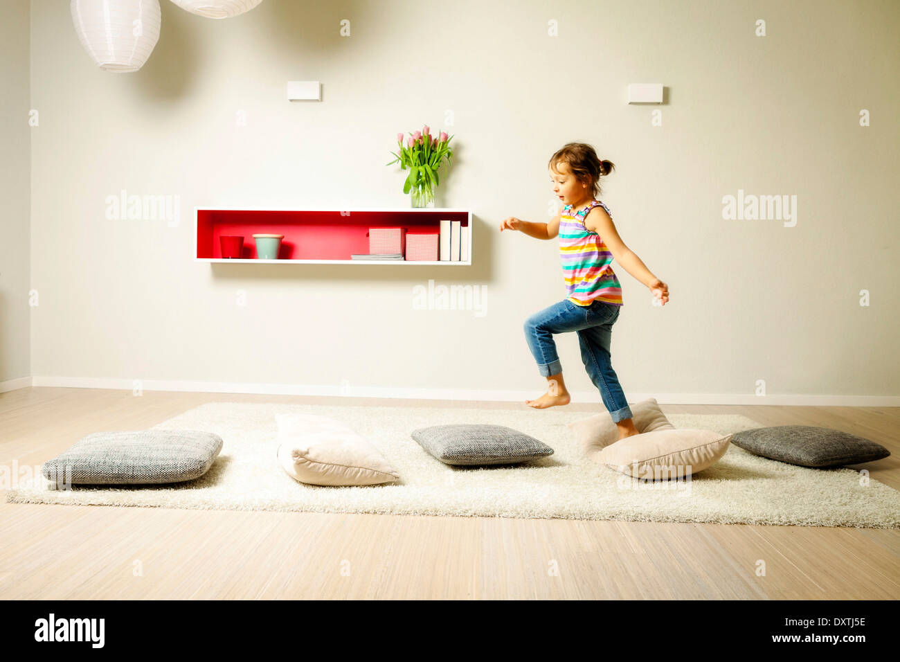 Walking across room hi-res stock photography and images - Alamy