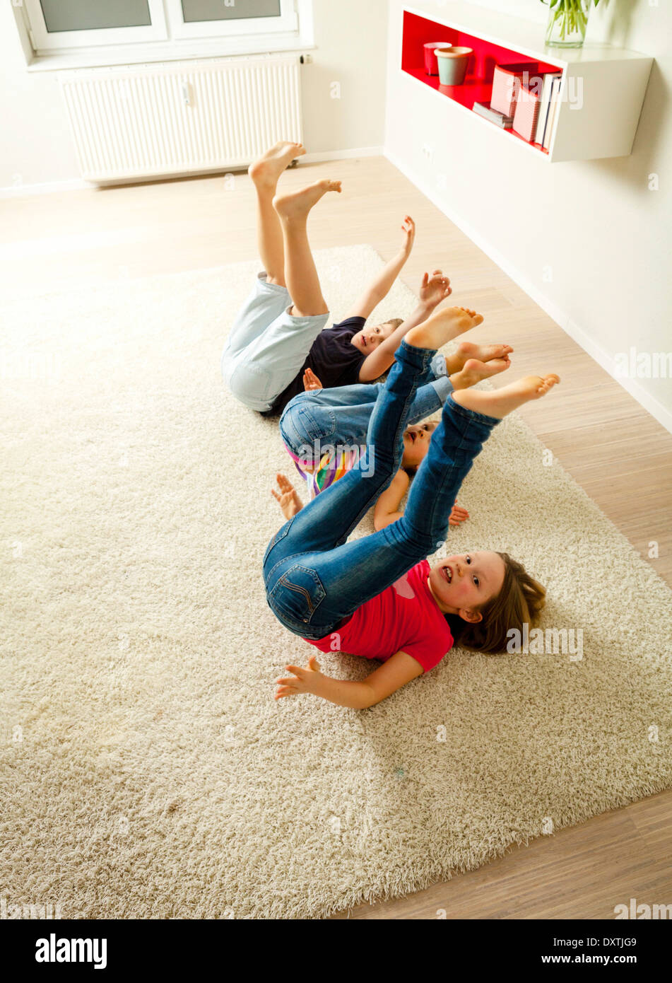 Children playing fooling hi-res stock photography and images - Alamy