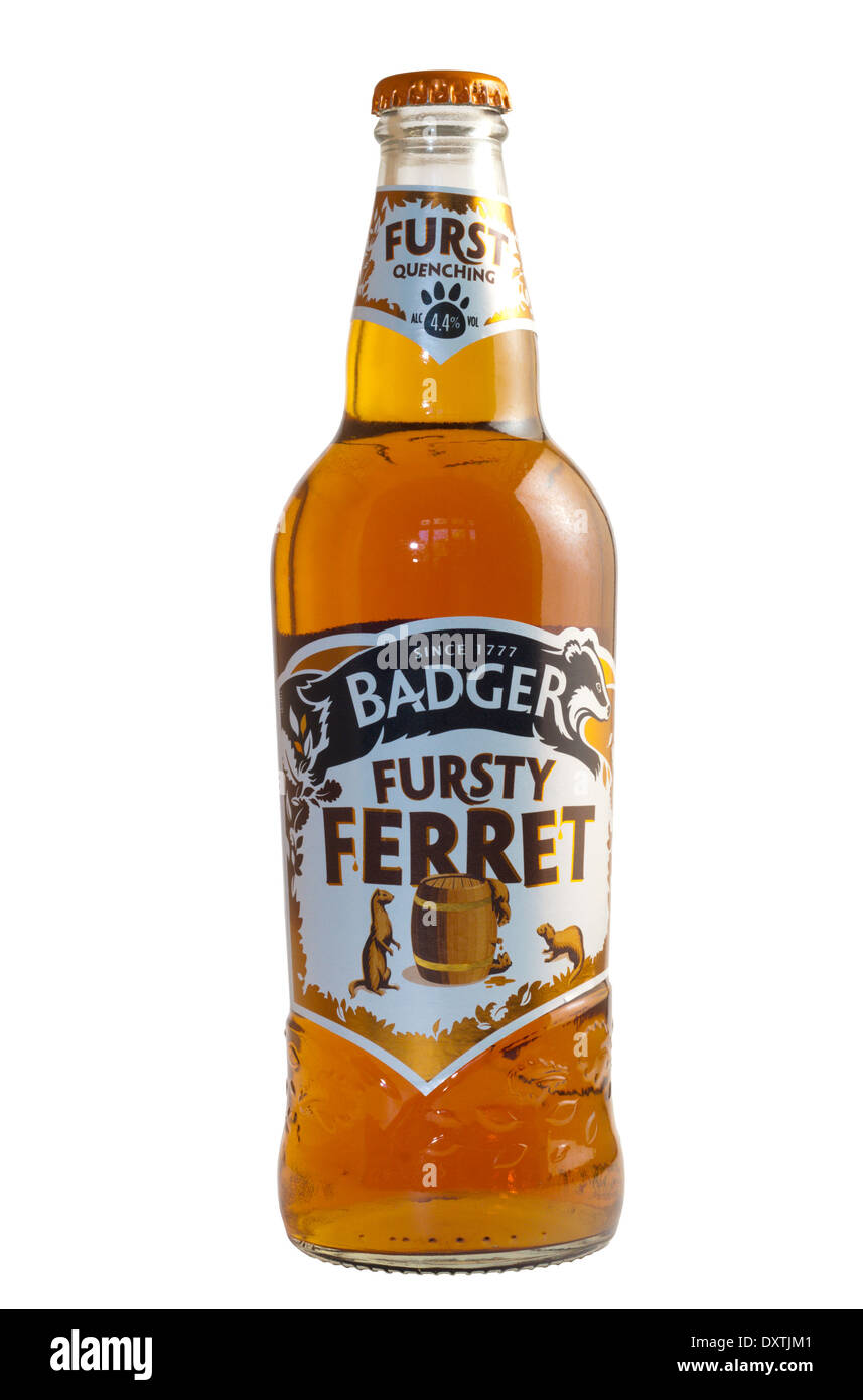 A bottle of Fursty Ferret beer Stock Photo - Alamy