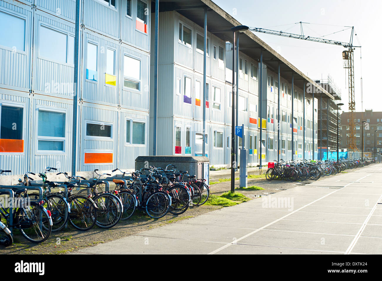 Container homes amsterdam hi-res stock photography and images - Alamy