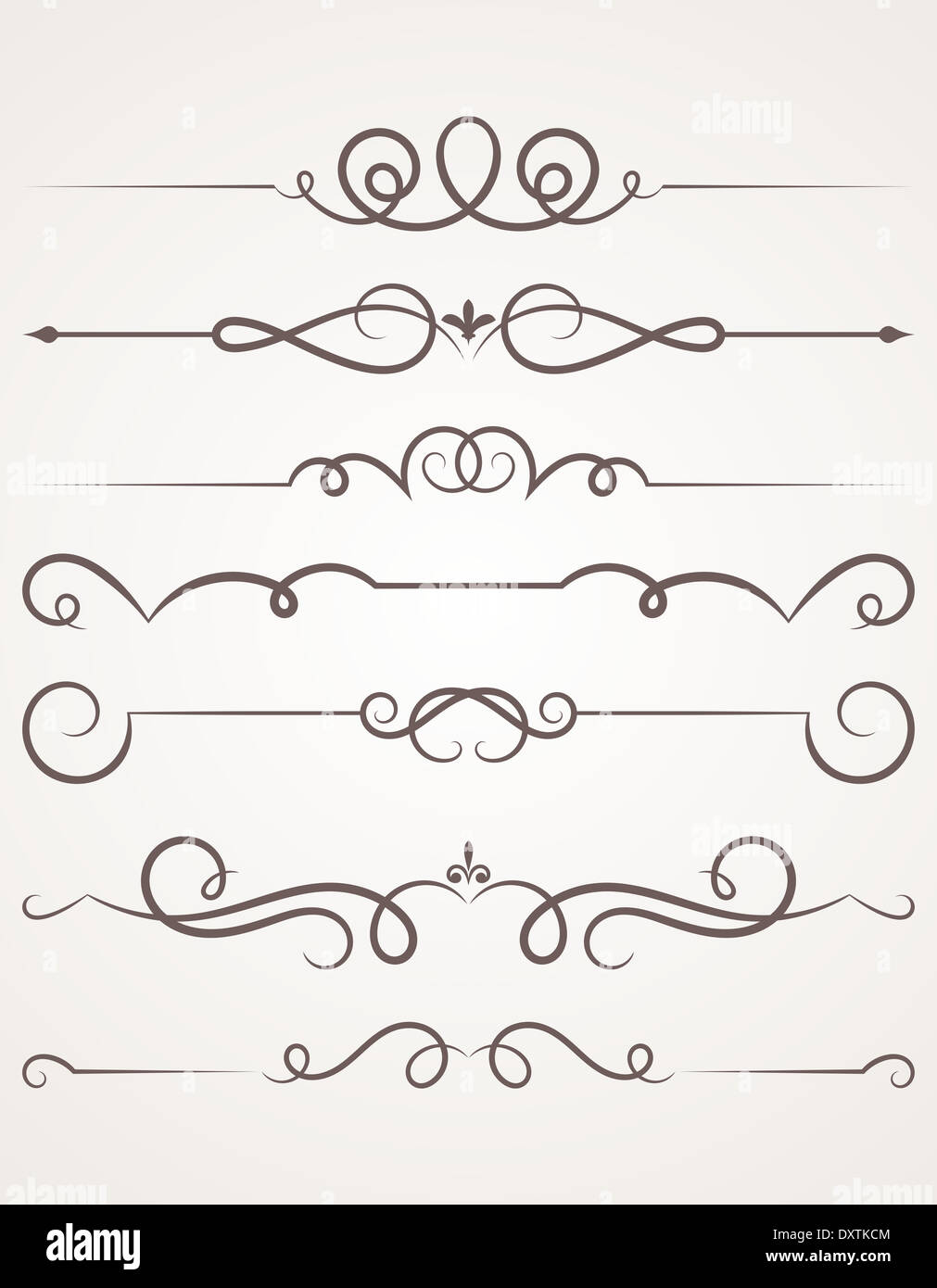 Decorative border engraving hi-res stock photography and images - Alamy