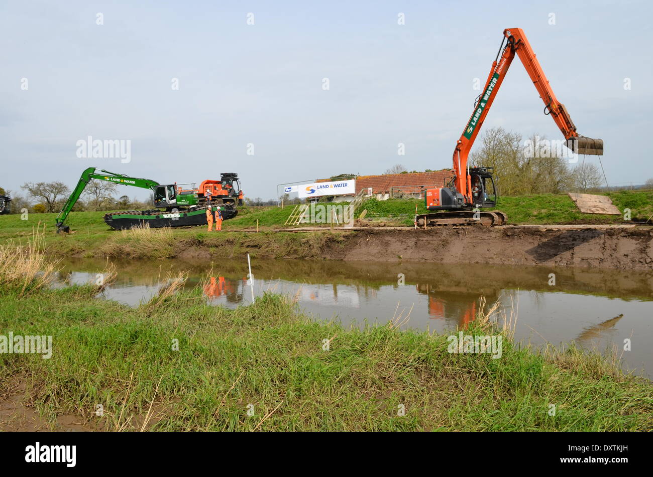 Dredging river parrett hi-res stock photography and images - Alamy