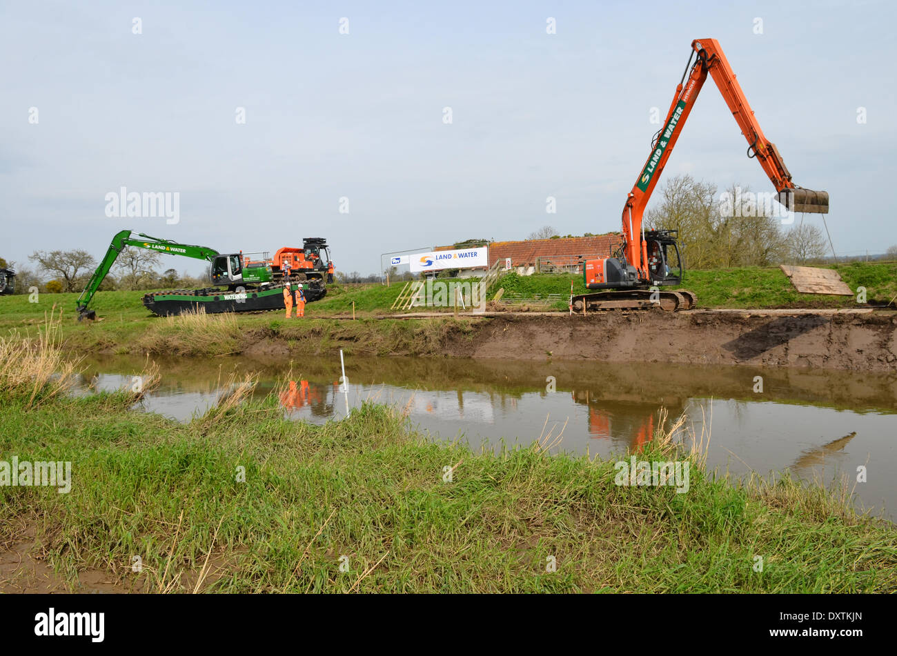 Dredging river parrett hi-res stock photography and images - Alamy