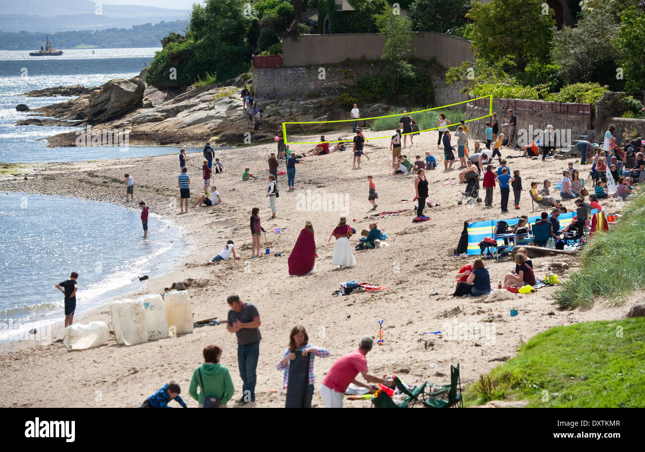 Aberdour beach scotland hi-res stock photography and images - Alamy