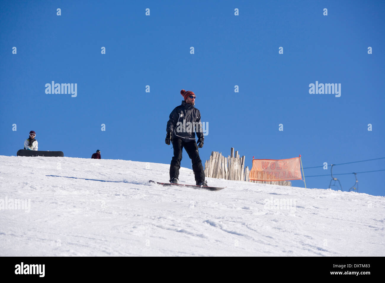 Glenshee mountain ski resort in scotland hi-res stock photography and ...