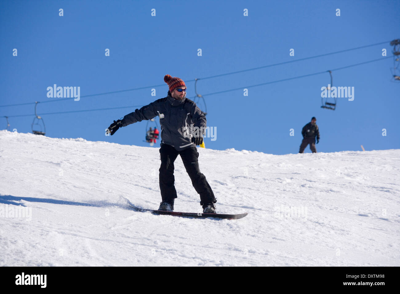 Glenshee mountain ski resort in scotland hi-res stock photography and ...