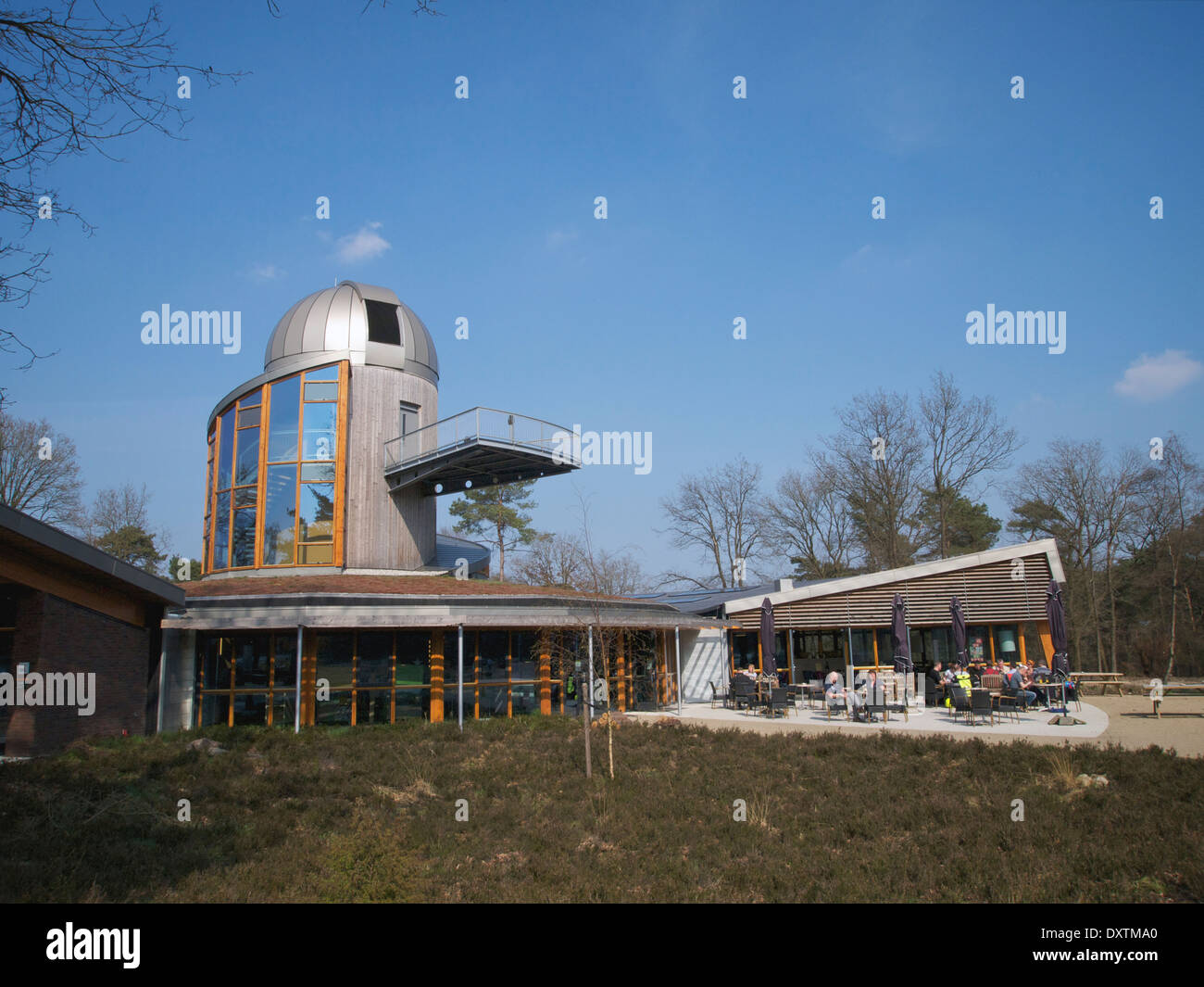 Sallandse Heuvelrug visitor center with observatory Nijverdal the ...