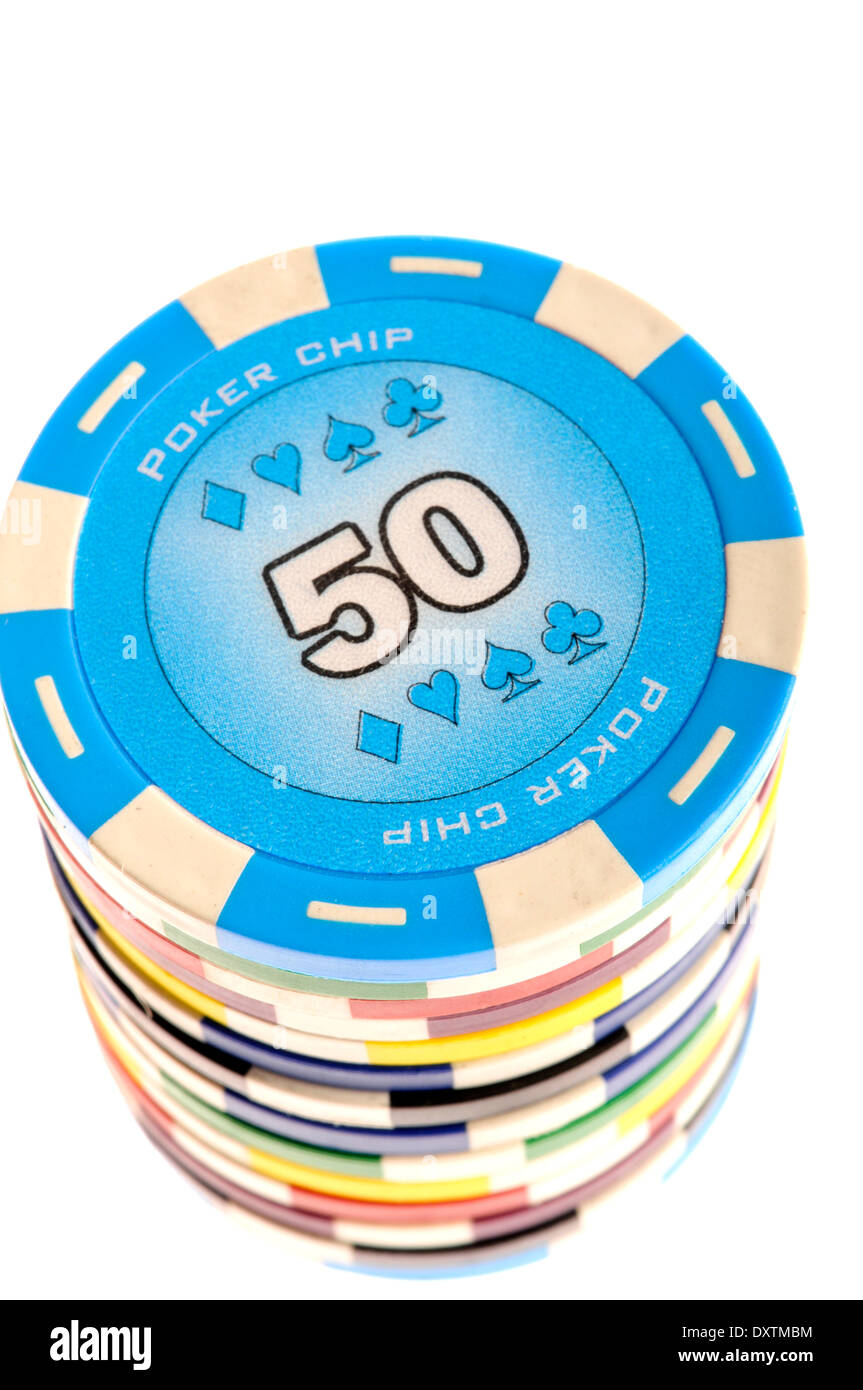 Pile of poker chips isolated hi-res stock photography and images - Alamy