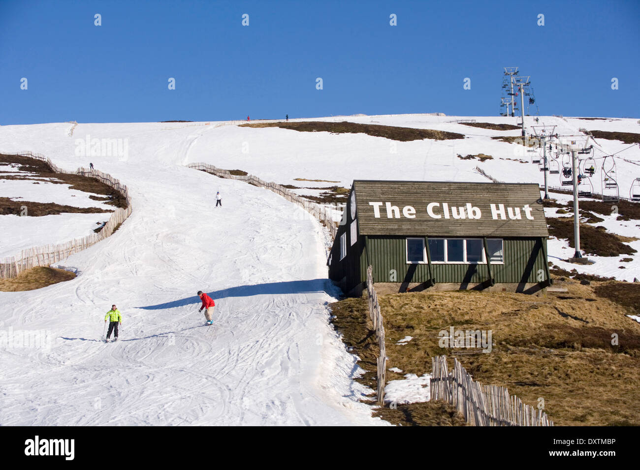 Glenshee Ski Center Stock Photo - Alamy