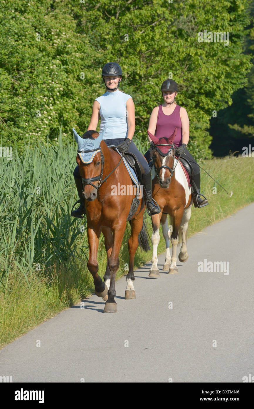Helmet road walk hi-res stock photography and images - Alamy