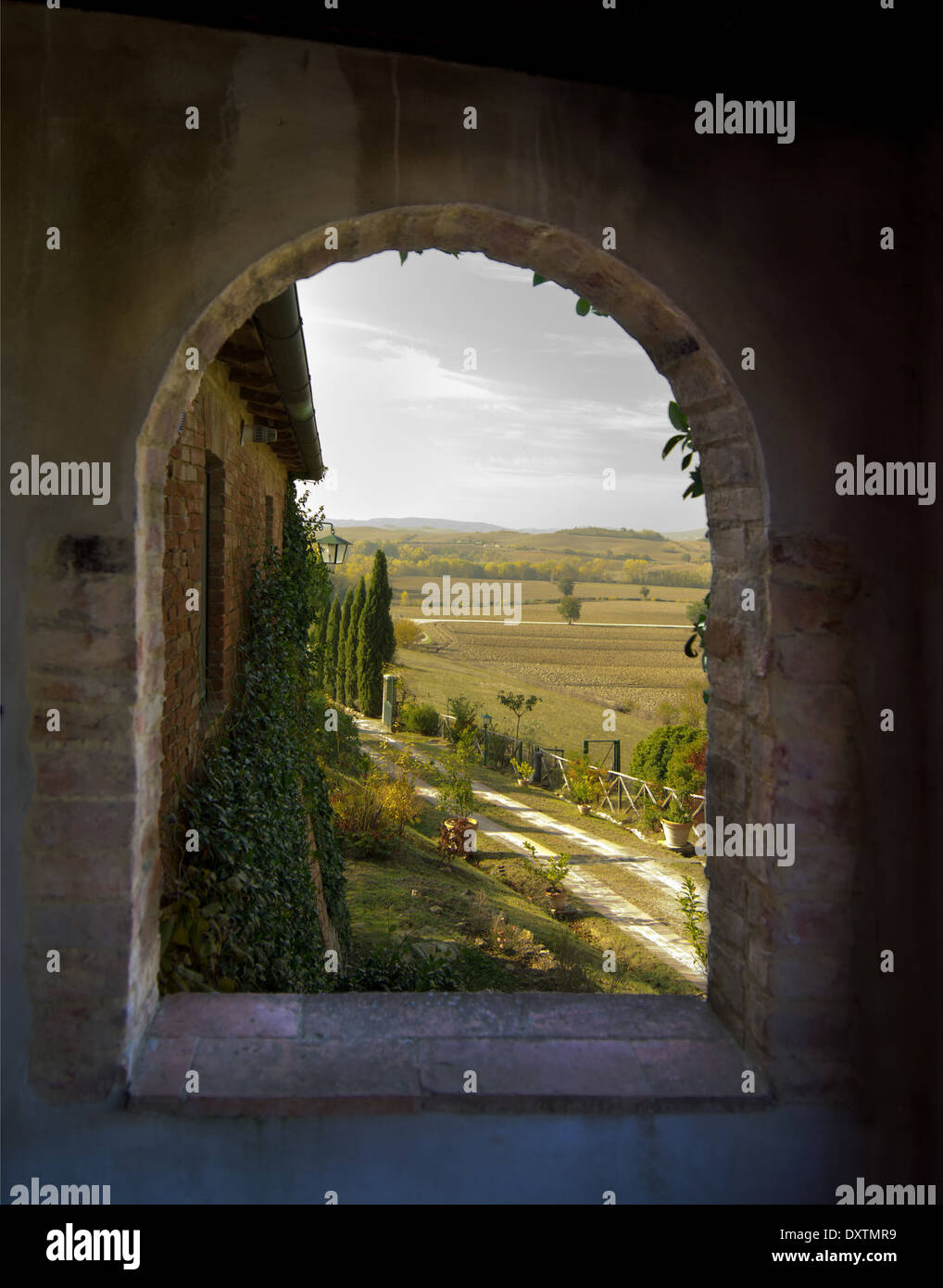 Tuscan view hi-res stock photography and images - Alamy