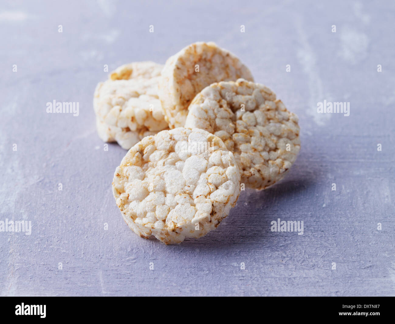 Puffed rice cakes Stock Photo - Alamy