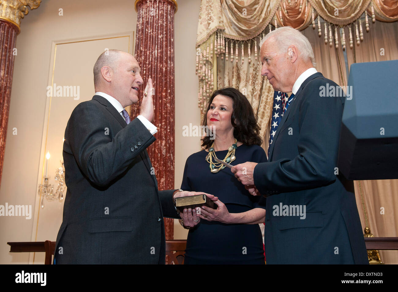 Vice President Biden Swears in Bruce Heyman as the U.S. Ambassador to ...