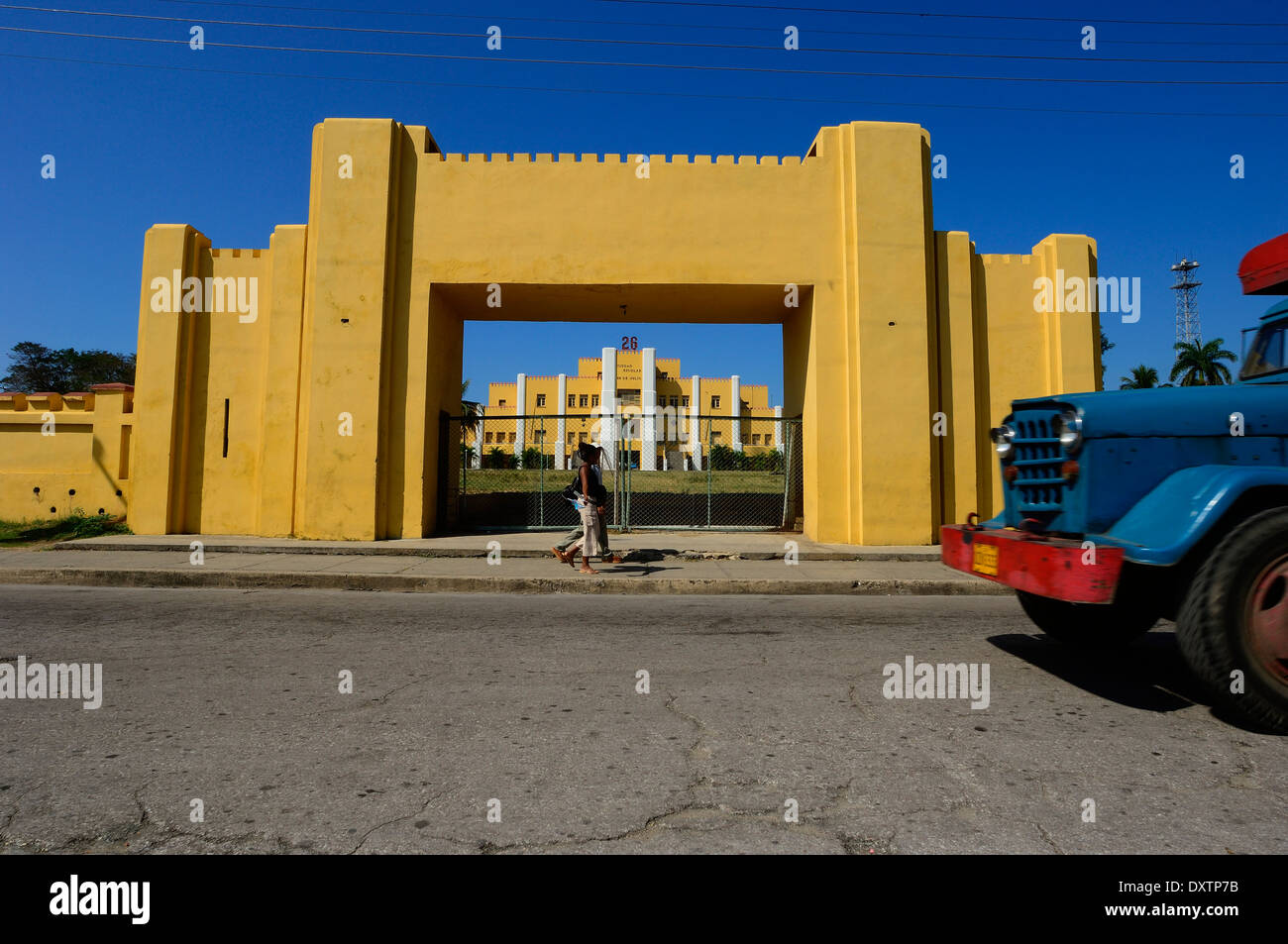 The Antiguo Cuartel Moncada Garrison, School and Museum. Santiago de ...