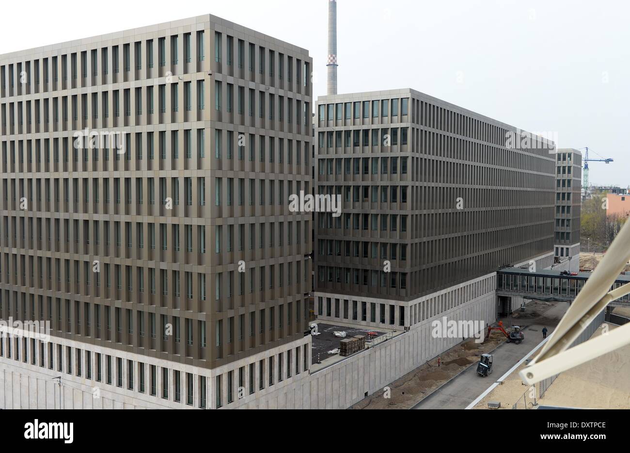Berlin, Germany. 31st Mar, 2014. Office buildings of the BND are ...