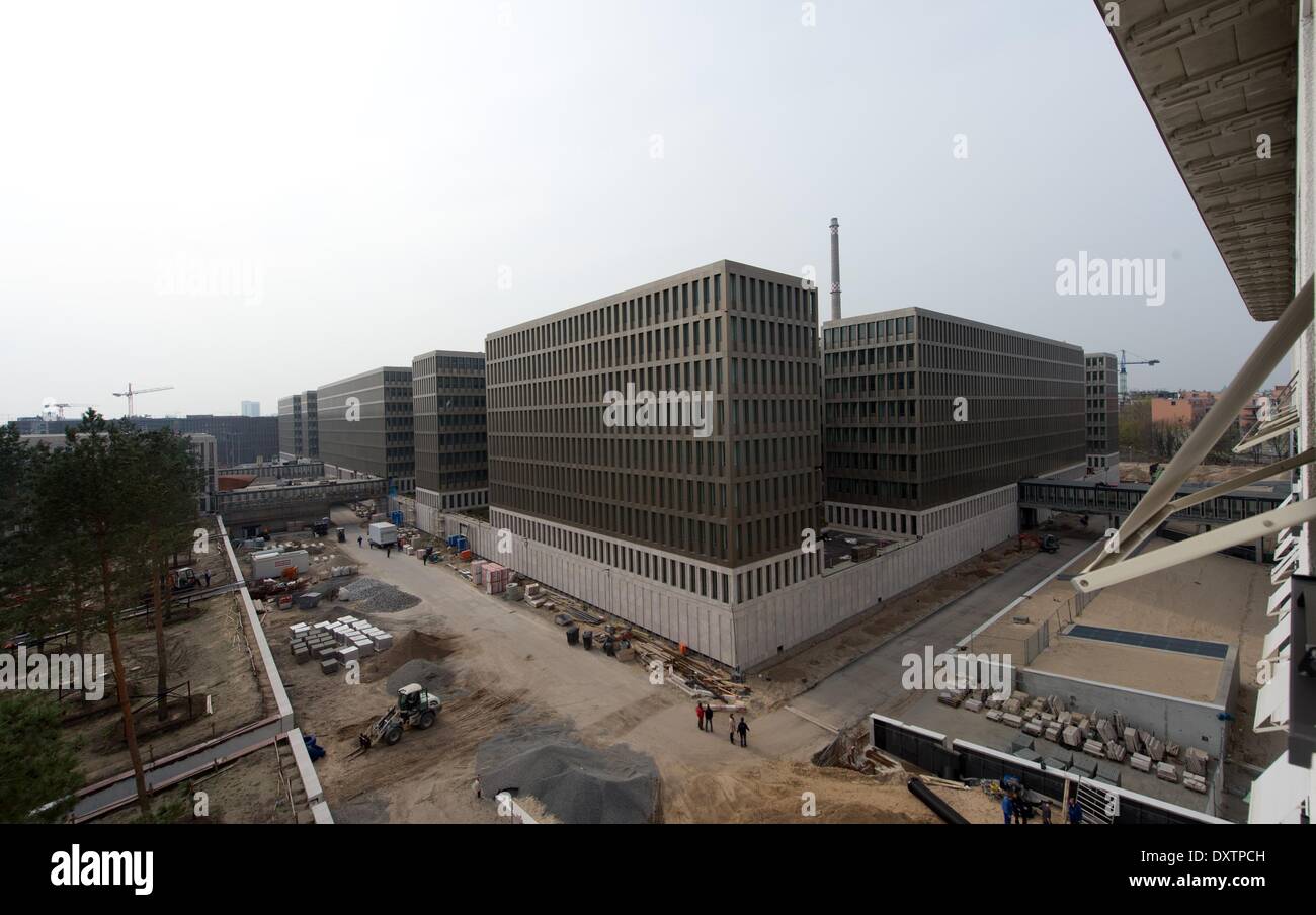 Berlin, Germany. 31st Mar, 2014. Office buildings of the BND are ...