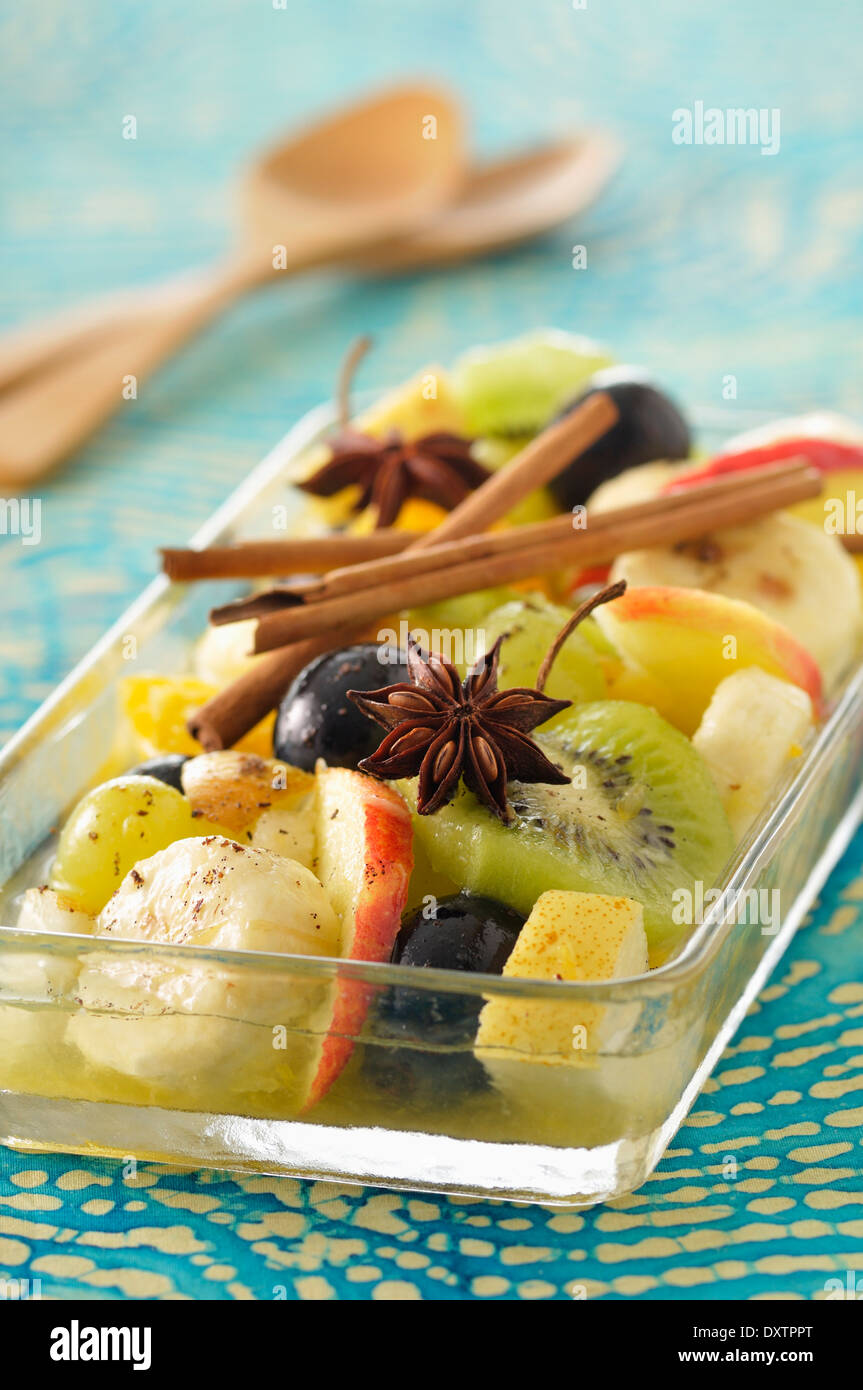Spicy fruit salad Stock Photo - Alamy