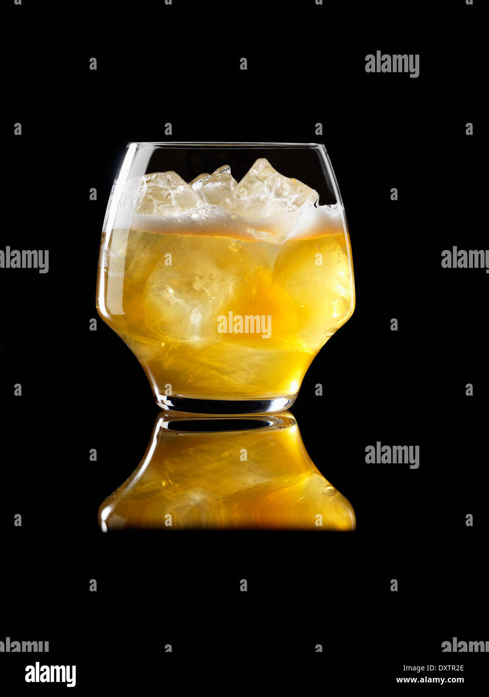 Exotic fruit cocktail Stock Photo - Alamy