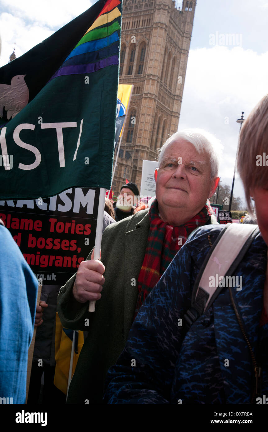 Bruce Kent political activist, Roman Catholic priest and vice president ...