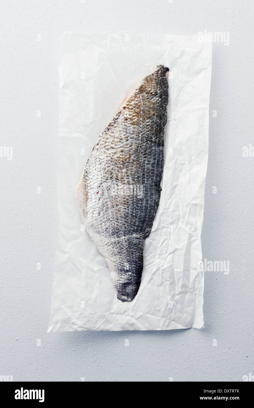 Sea bream fillet Stock Photo - Alamy