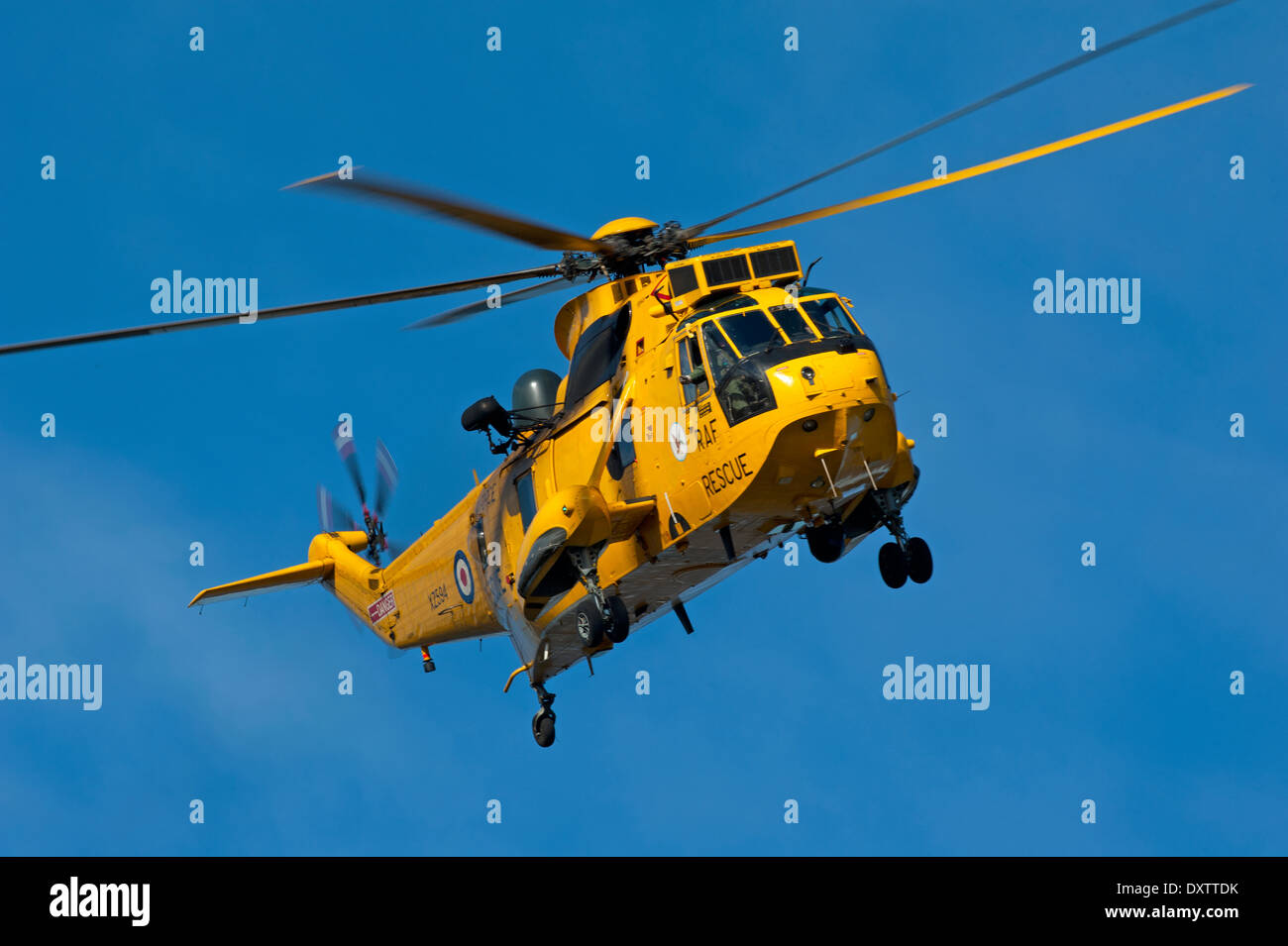 RAF Sea King Helicopter 'D' Flight 202 Squadron RAF Lossiemouth SCO ...