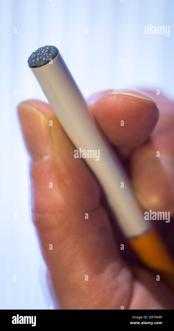 The Electronic Cigarette, a device that simulates the functions of a ...