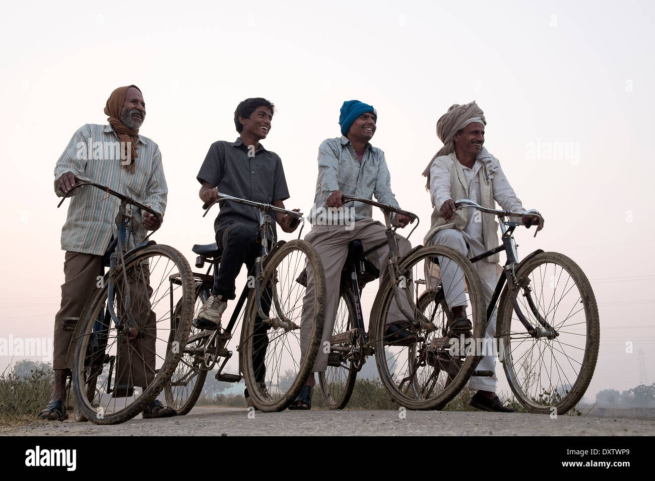 Four indian men hi-res stock photography and images - Alamy