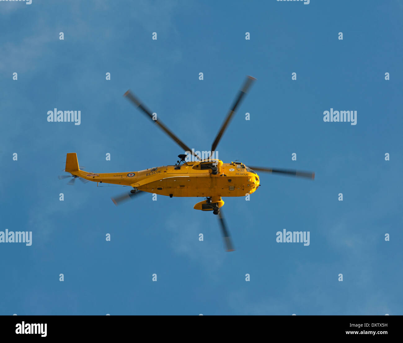 RAF Sea King Helicopter 'D' Flight 202 Squadron Home Base RAF ...