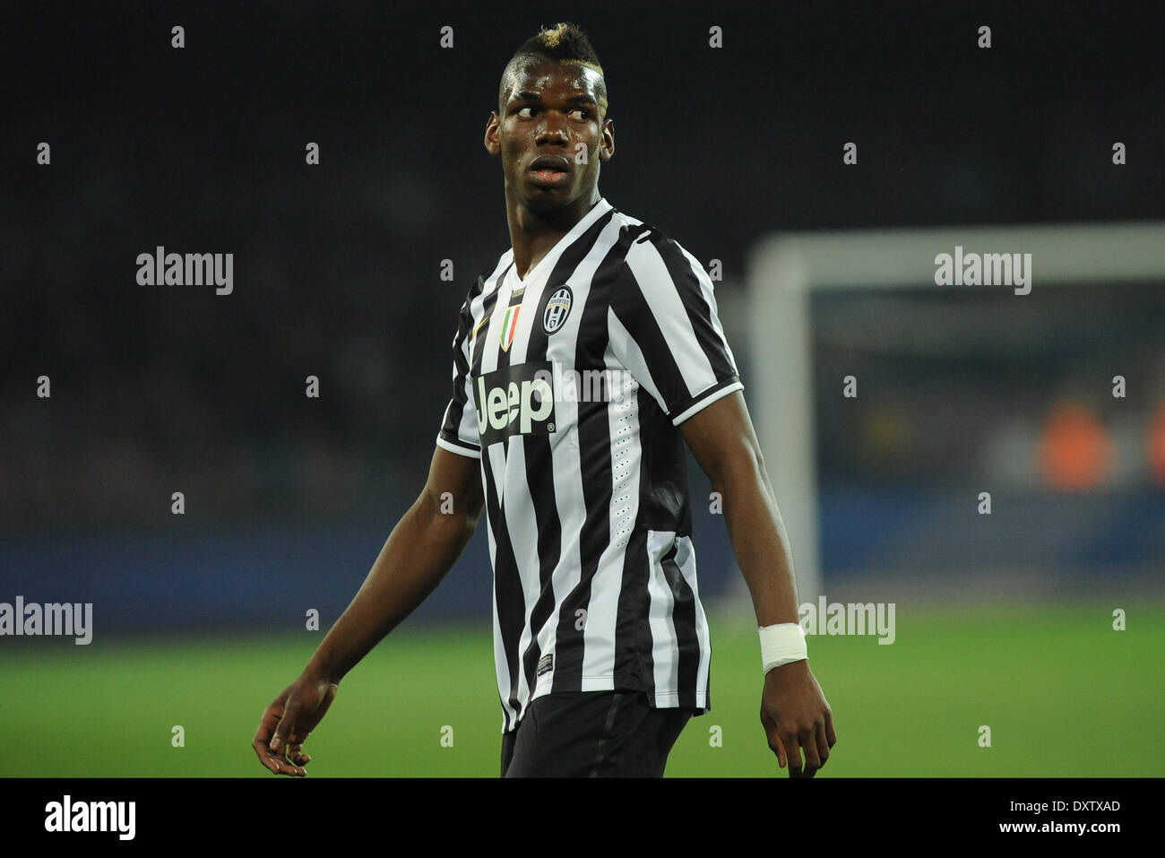 Naples, Italy. 30th Mar, 2014. Paul Labile Pogba during Italian Serie A ...