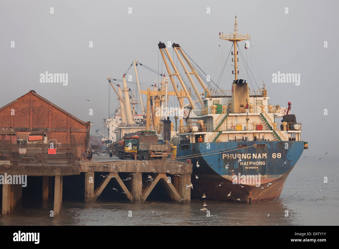 Burma ship myanmar ship hi-res stock photography and images - Alamy