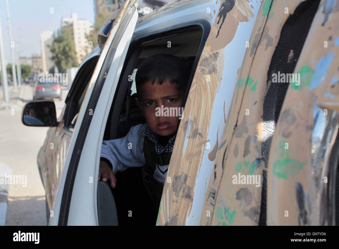 Gaza City, Gaza Strip, Palestinian Territory. 31st Mar, 2014. A ...