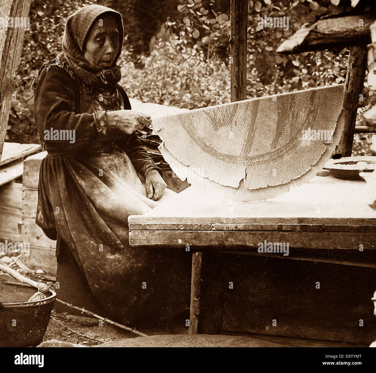 Vintage bread making hi-res stock photography and images - Alamy