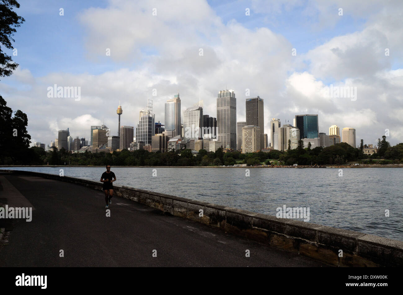 Sydney City Skyline early morning Stock Photo - Alamy