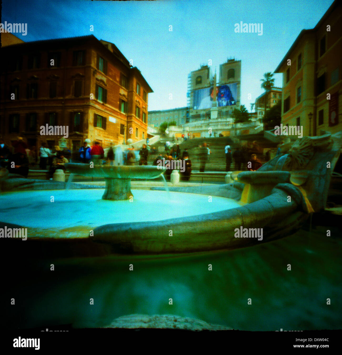 Rome spanish steps romes hi-res stock photography and images - Alamy