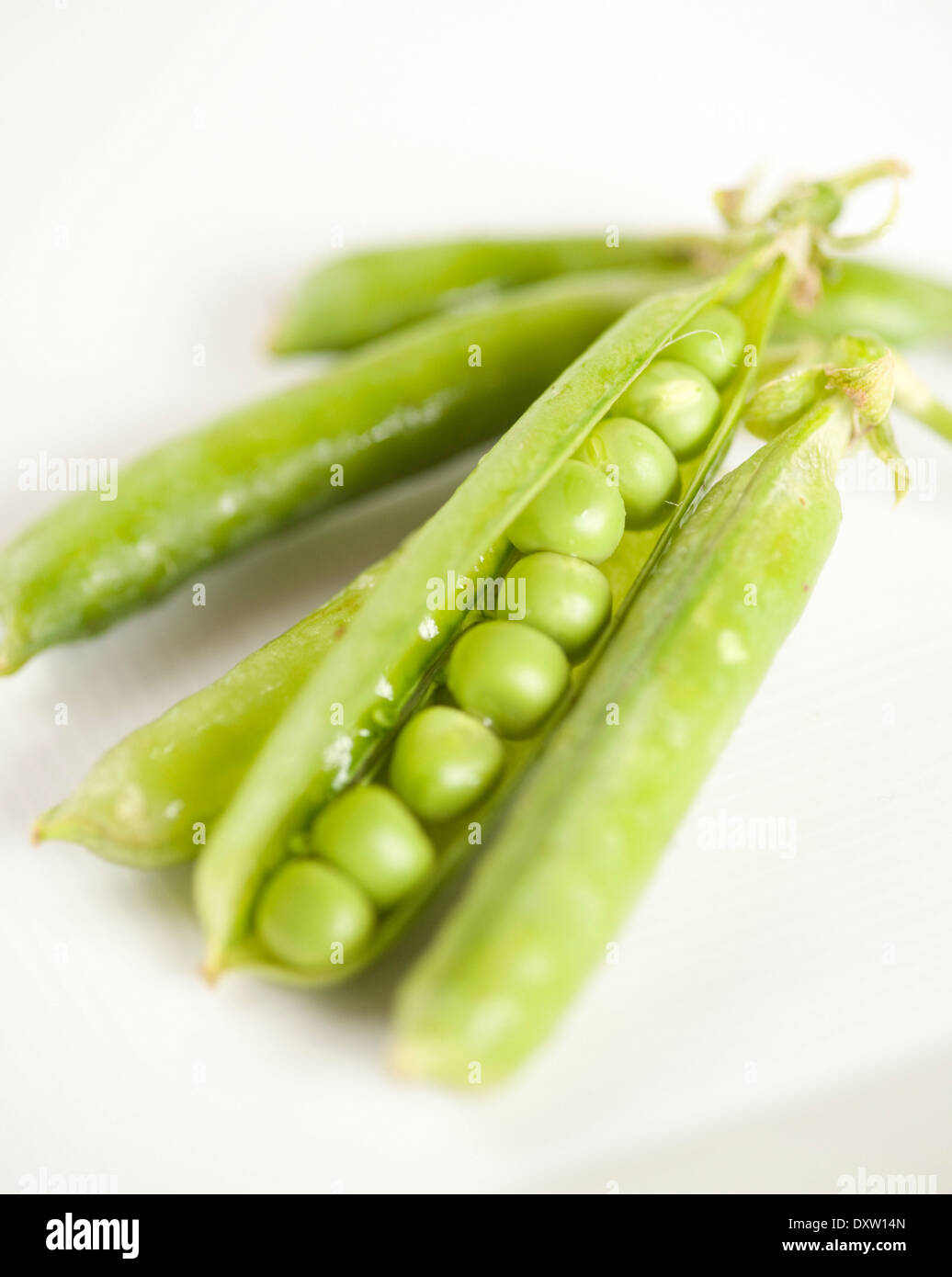 Podding peas hi-res stock photography and images - Alamy