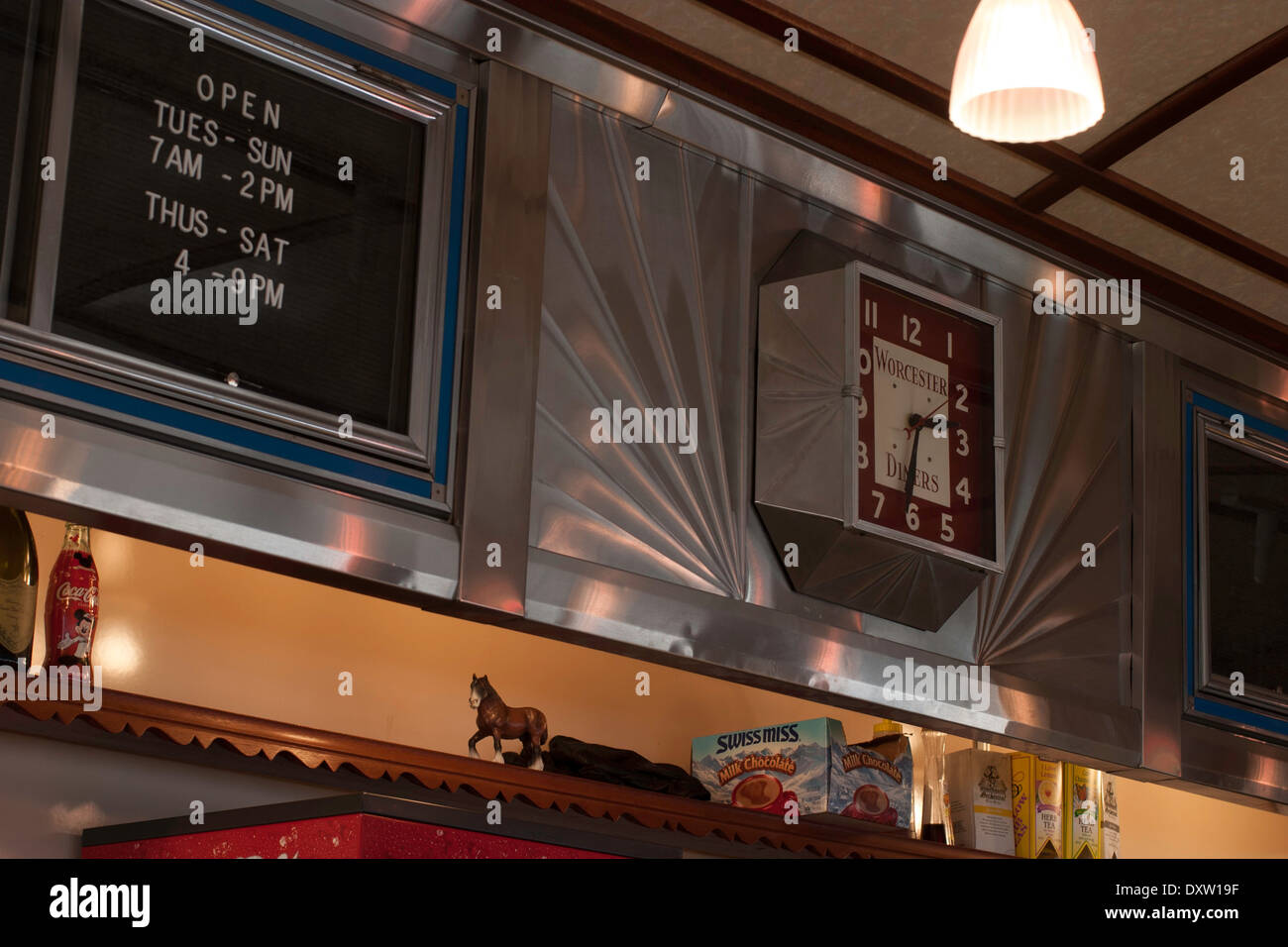 60s american diner hi-res stock photography and images - Alamy