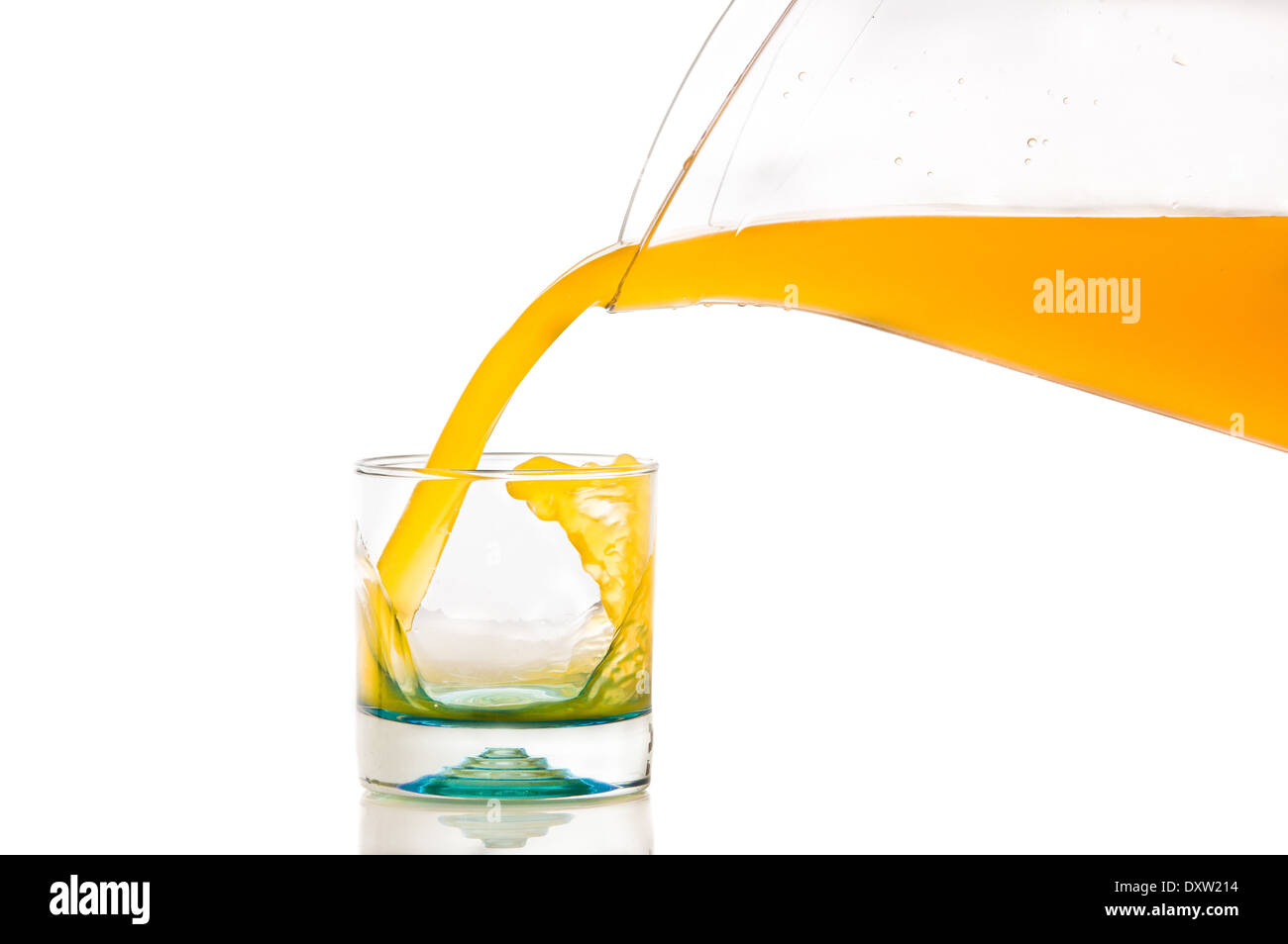 orange juice splash Stock Photo - Alamy