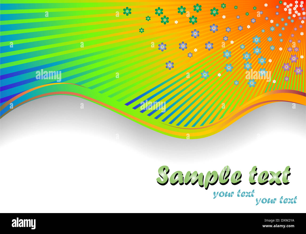 colorful spring background; clip-art Stock Photo - Alamy