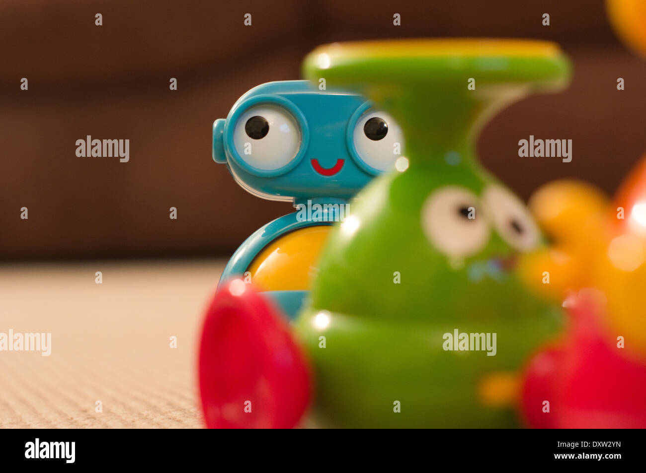 Child red green yellow blue toy hi-res stock photography and images - Alamy