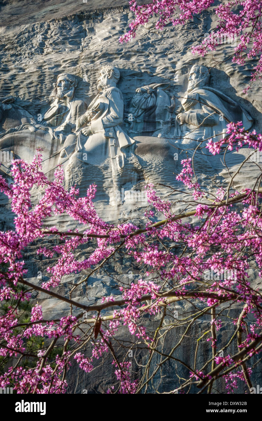 Confederate memorial stone mountain georgia hi-res stock photography ...