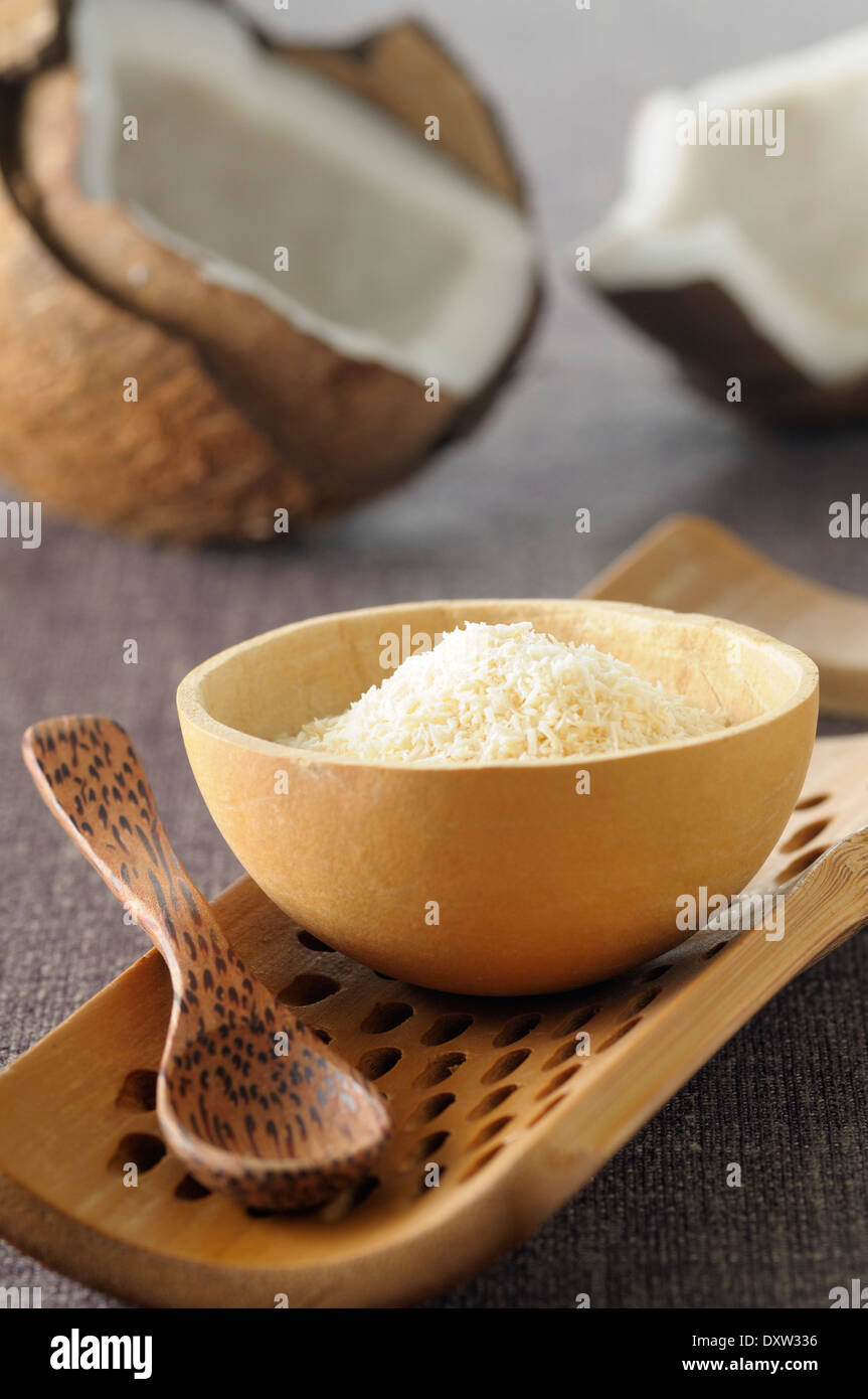 Grated coconut hi-res stock photography and images - Alamy