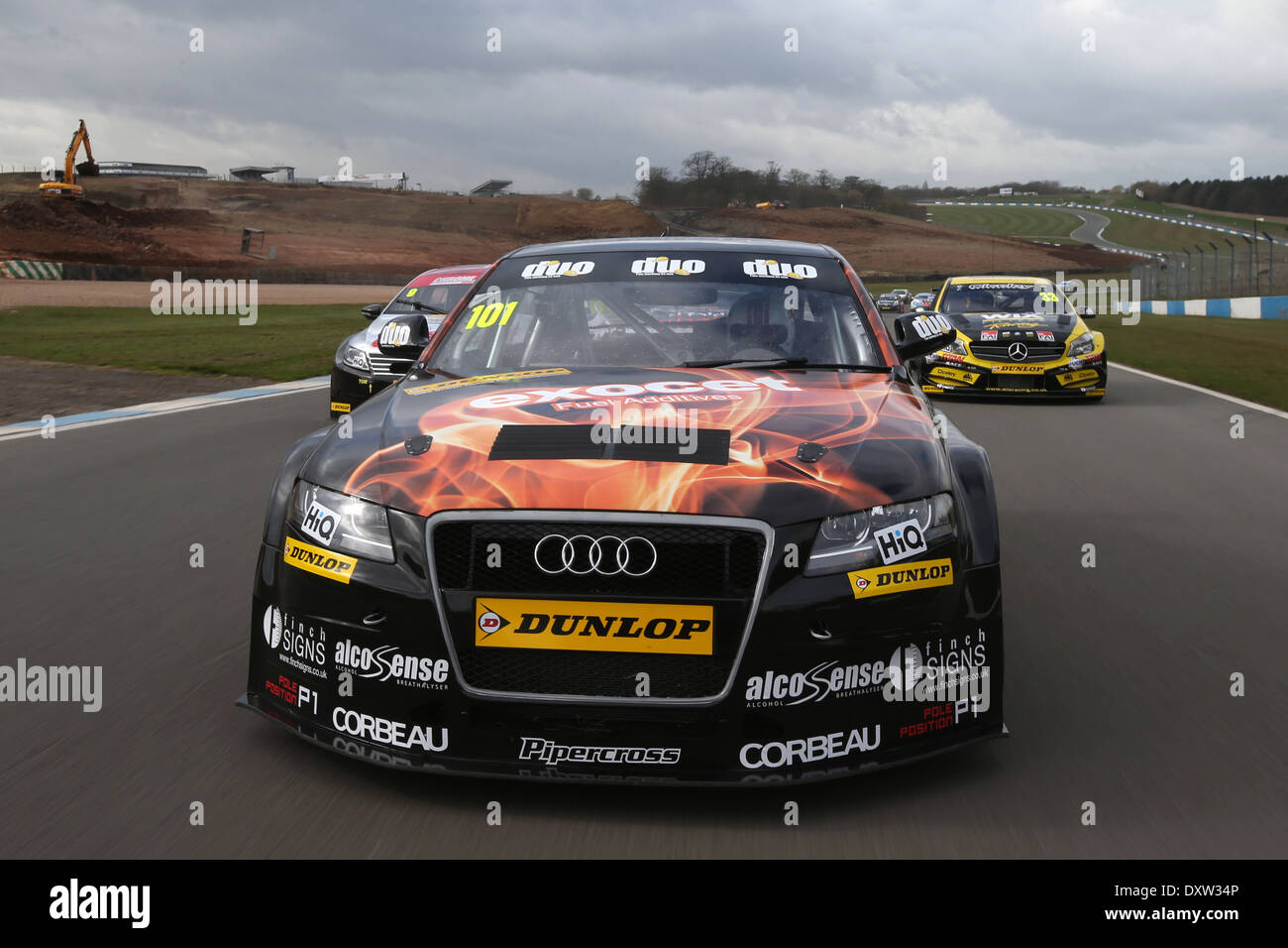 Rob Austin (GBR) Exocet Racing Audi A4 Stock Photo - Alamy