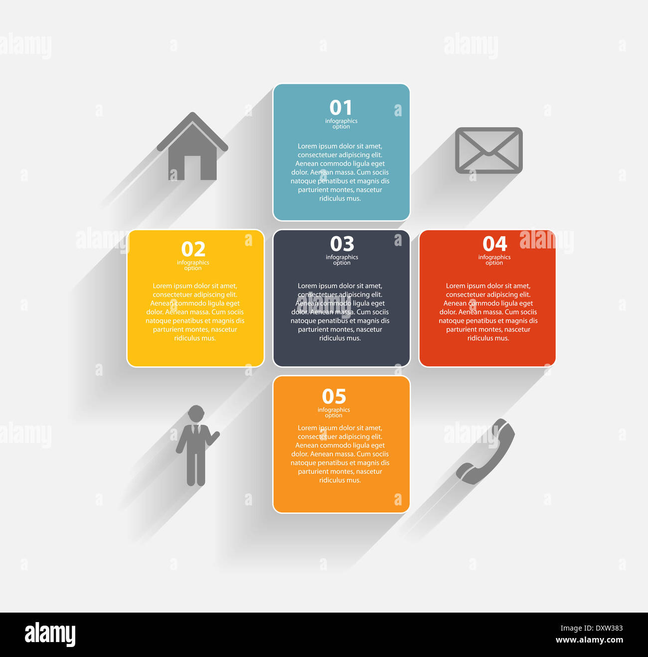 Infographic business template vector illustration Stock Photo - Alamy