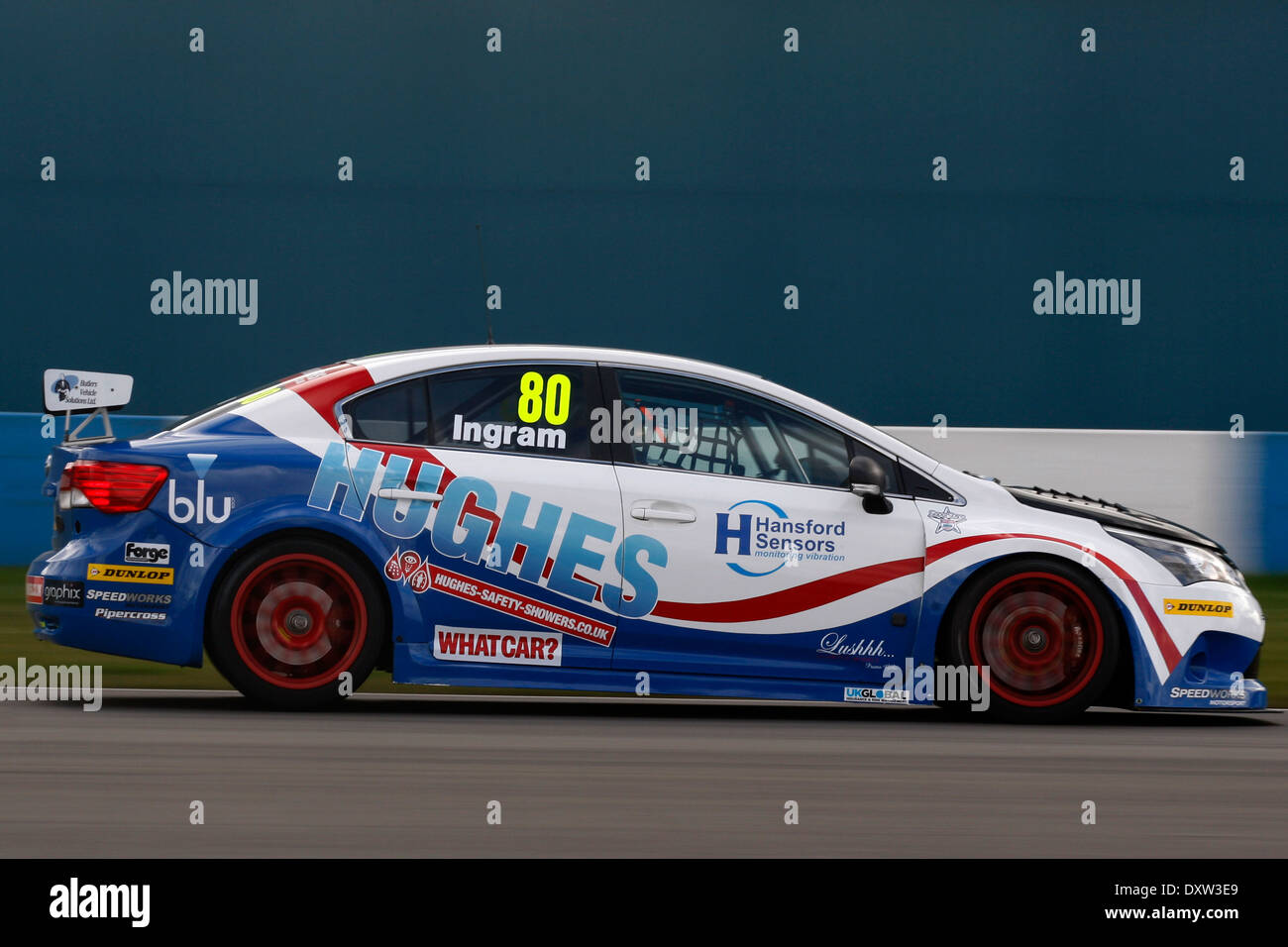Tom Ingram (GBR) Speedworks Motorsport Toyota Avensis Stock Photo - Alamy